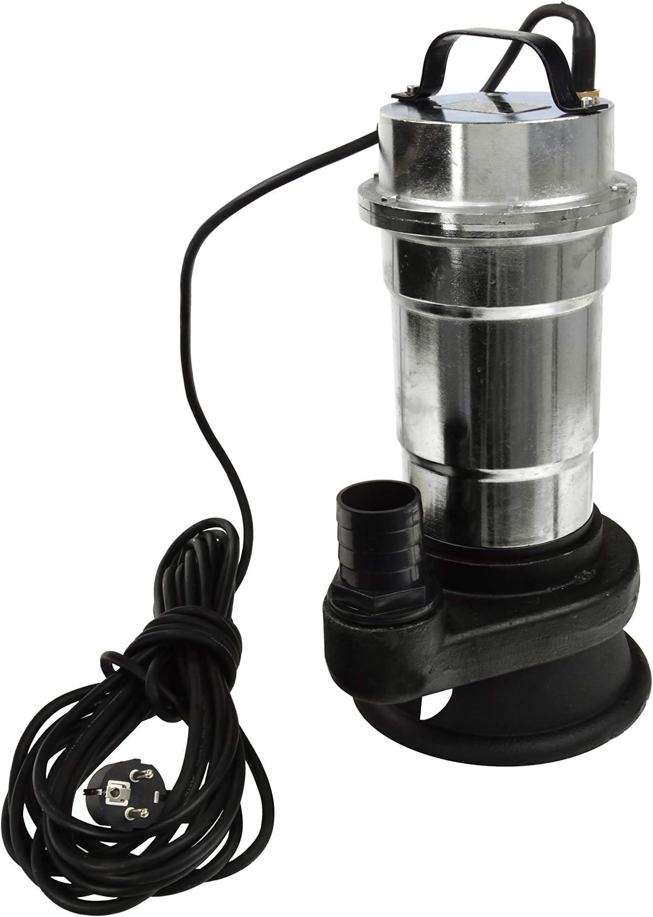 BSD Pompe Submersible avec Broyeur, Corps en Nickel, Pompe pour Eaux Chargées WQD 10-8-0,55-550W ...