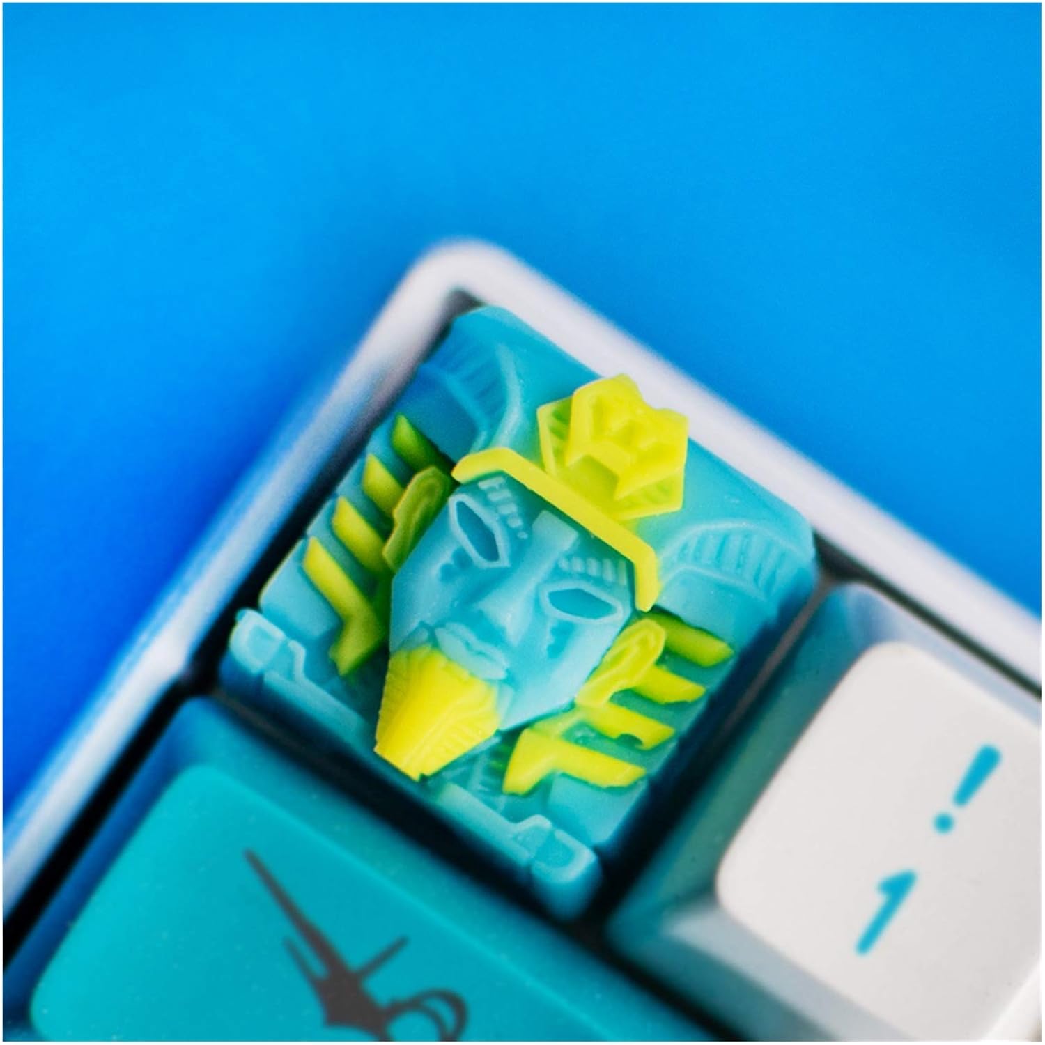 Amazon.com: KOVOSCJ Keycaps 1pc KeyCap Handmade Resin for Mx Switch ...