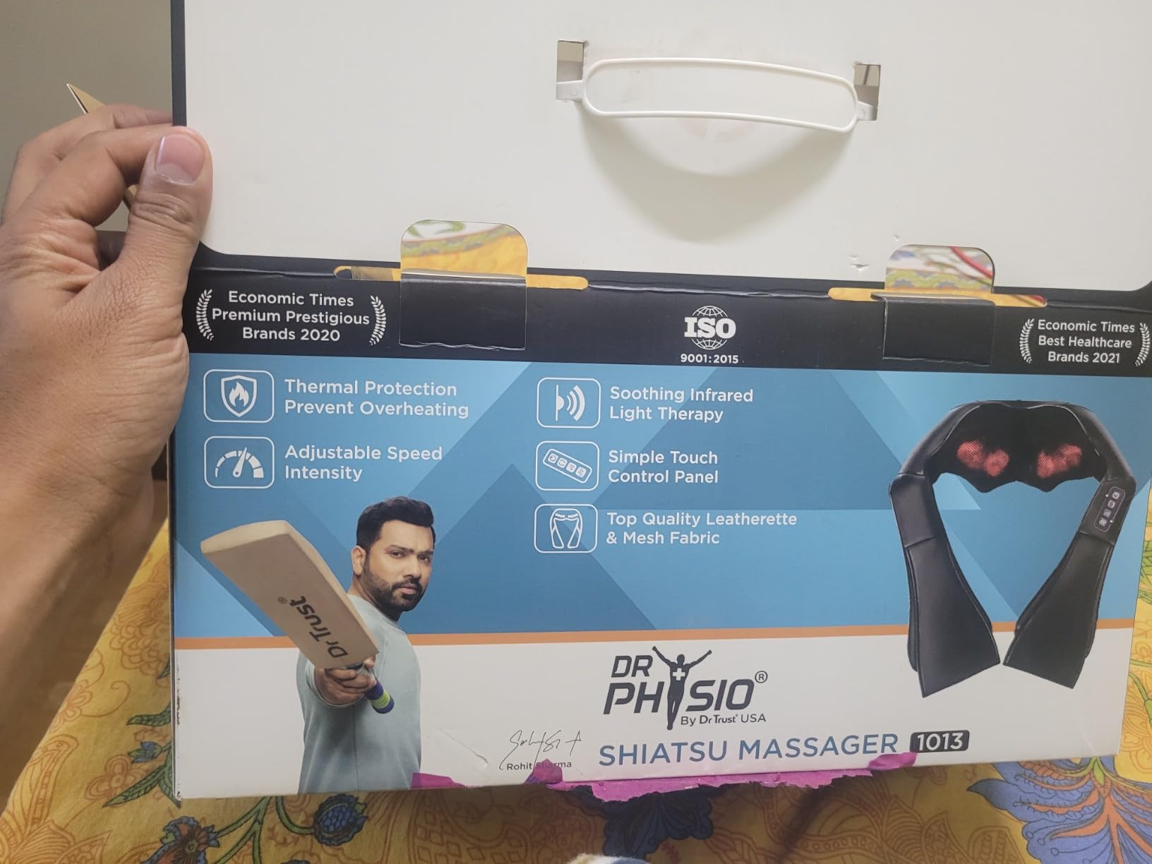 Dr Physio (USA) Electric Heat Shiatsu Machine Body Massagers (for ...