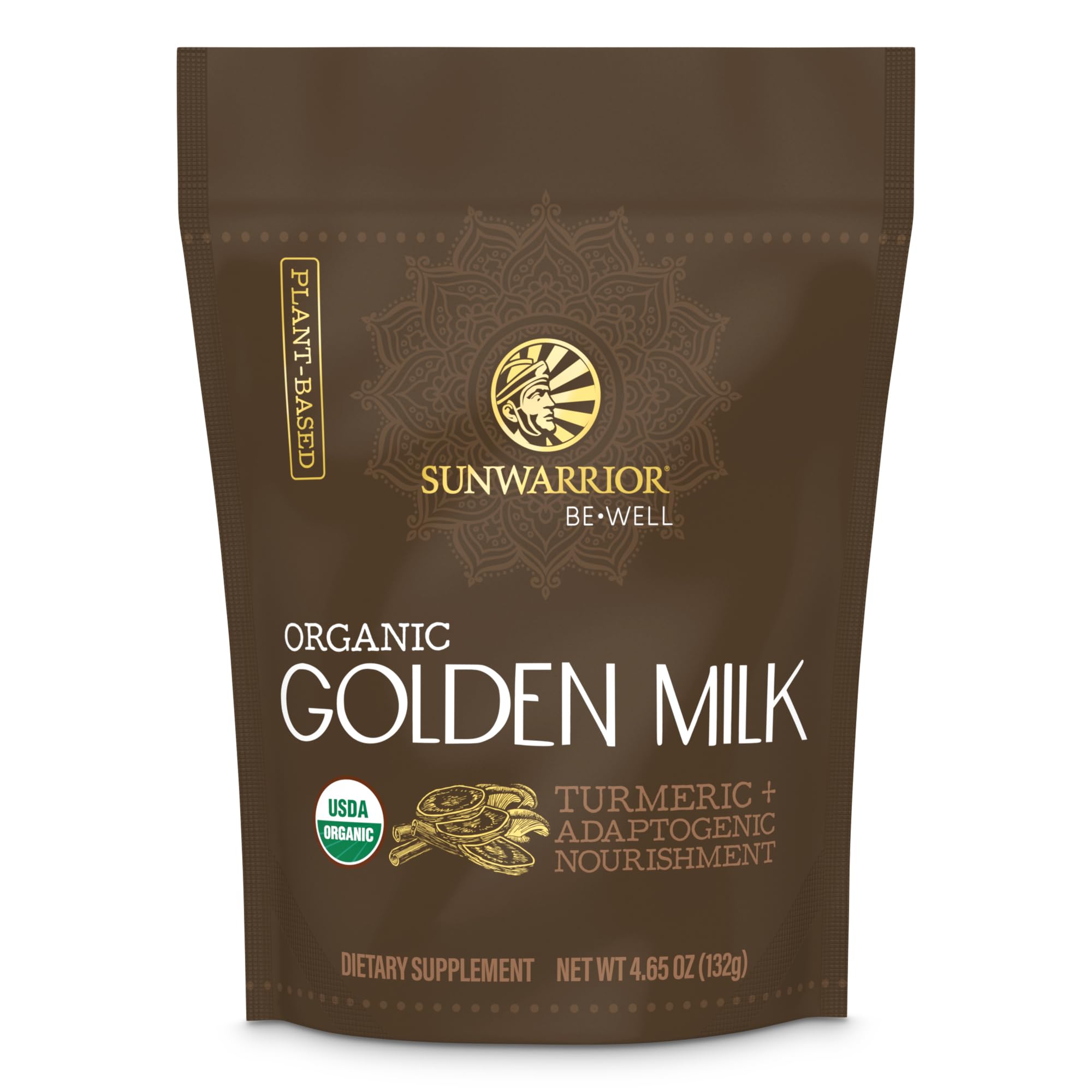 Amazon.com : Organic Be Well Golden Milk 90g pouch (30 srv) : Health ...