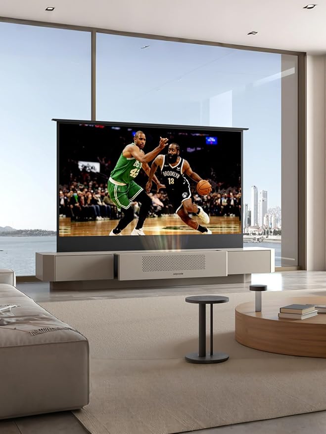 Amazon.com: Julycode Smart Hidden Laser Cinema A Laser TV Cabinet with ...