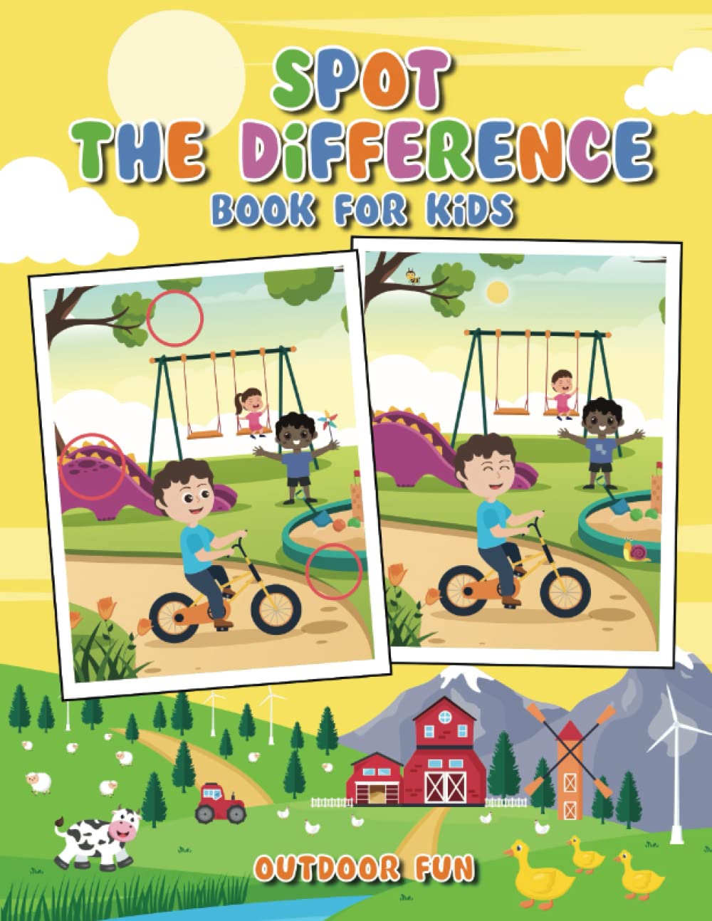 Spot the Difference Book: Find Differences Book for Kids - Activity ...