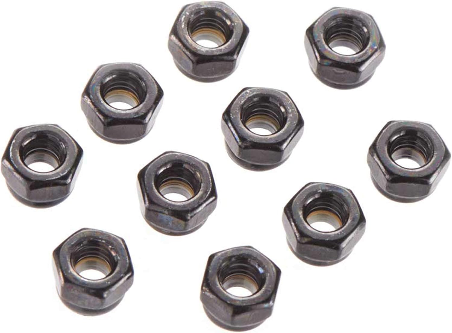 Amazon.com: Axial AX31051 Nylon Locking Hex Nut, Black, 4mm ...