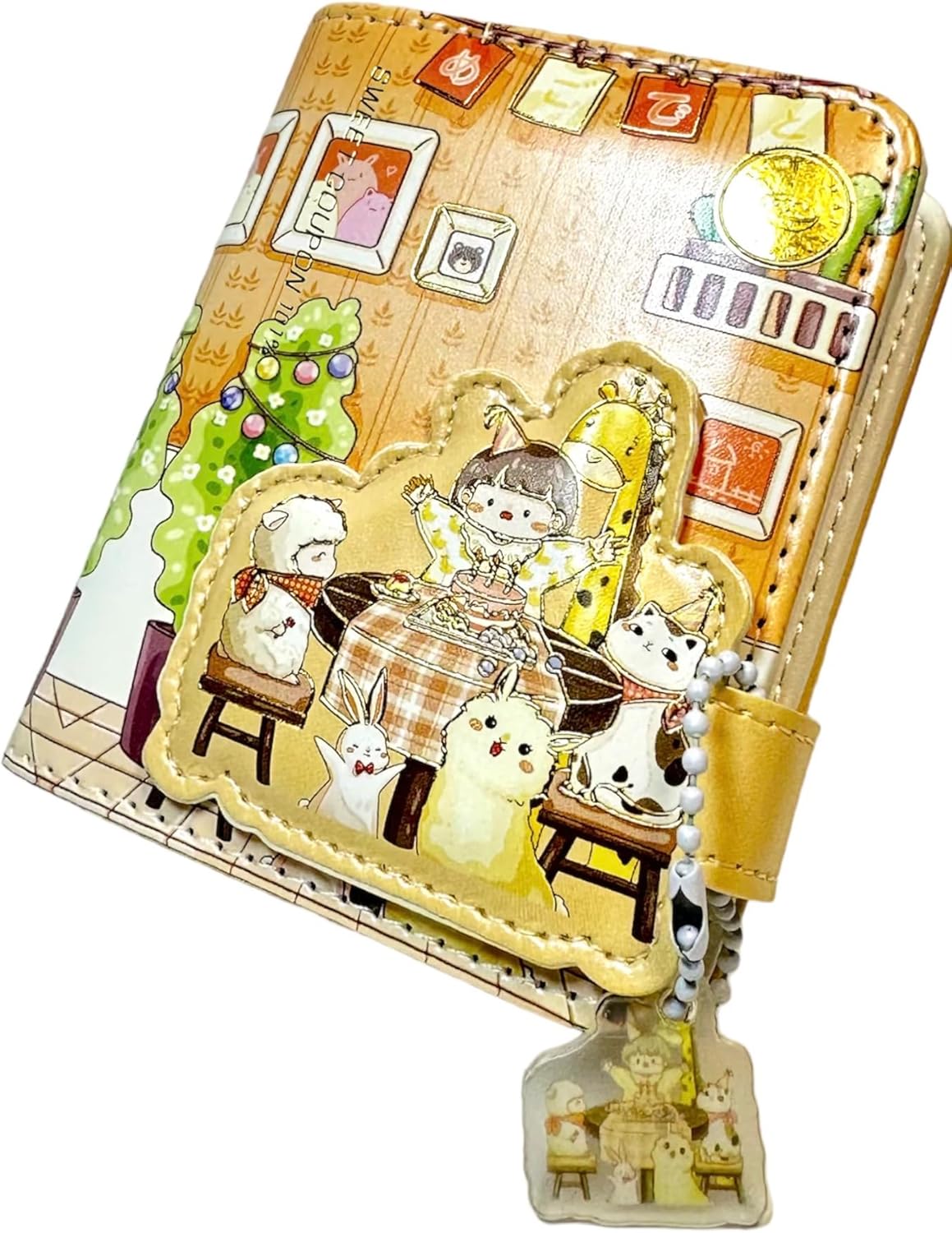 Amazon.com : Kawaii Mini Binder Journal, Cute Mini Notebook for Girls ...