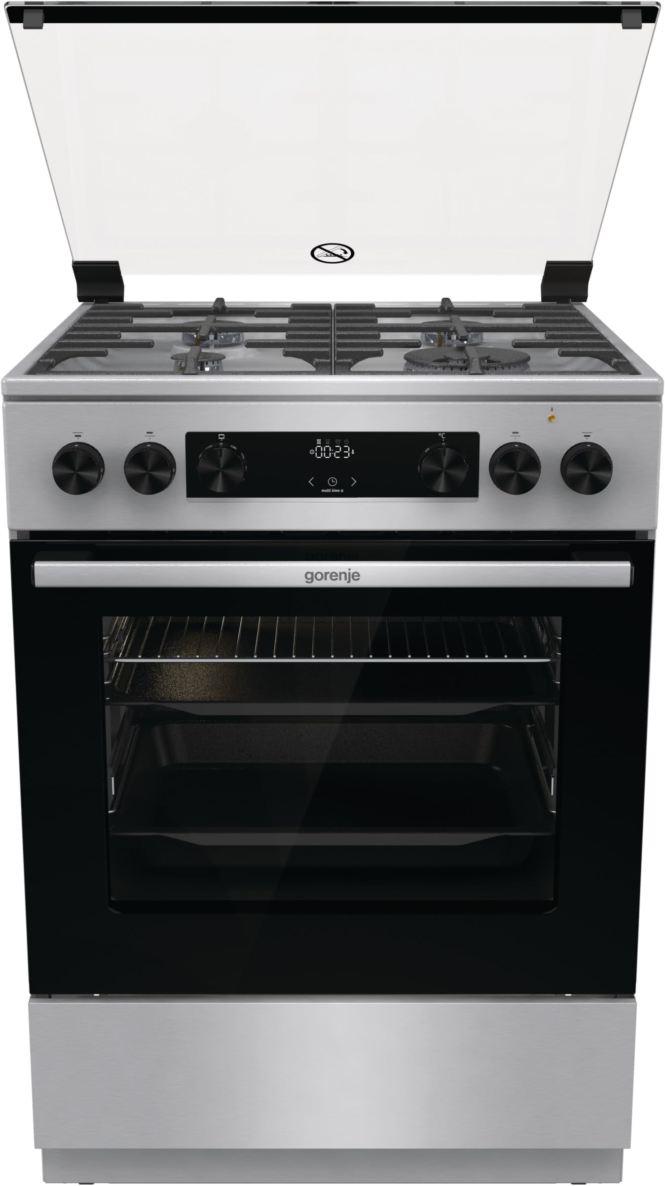 Gorenje GK6C62XA, 60 cm Freestanding Combination Cooker, 71 Litres ...