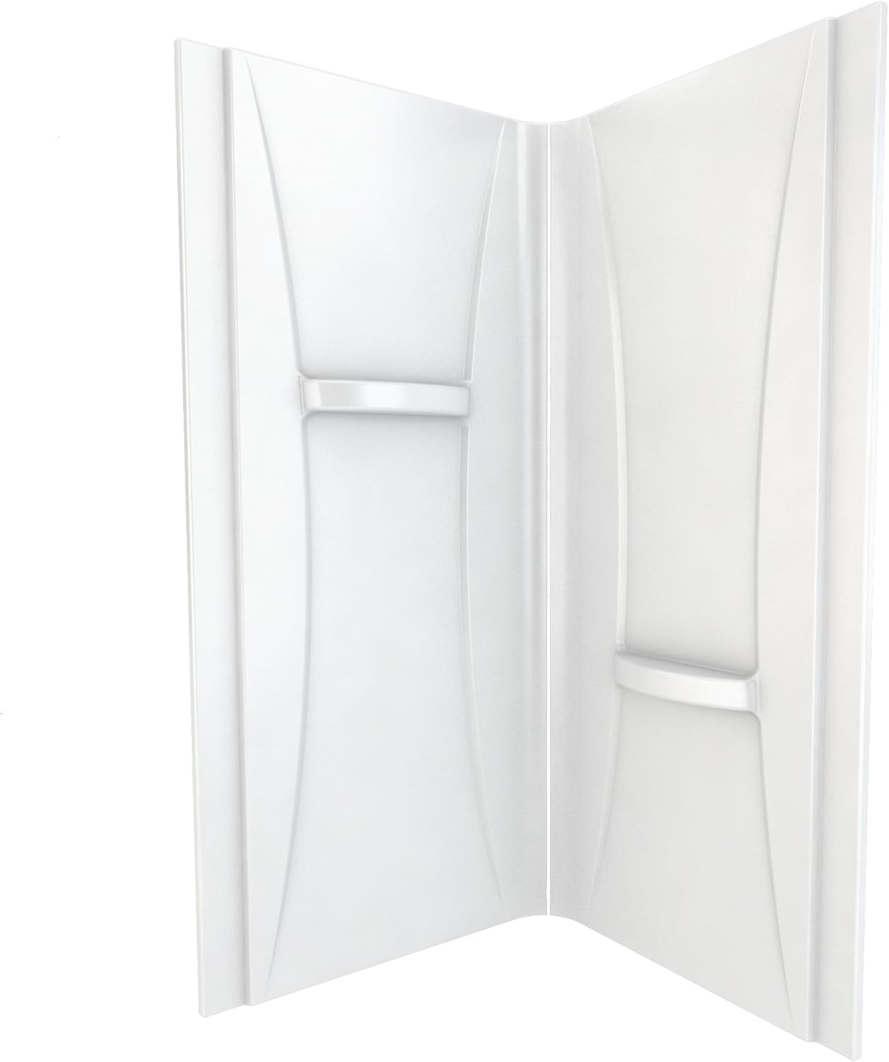 Aciflex BEM311 Breeze Corner Shower Wall, 31x31x73, White - Shower Wall ...