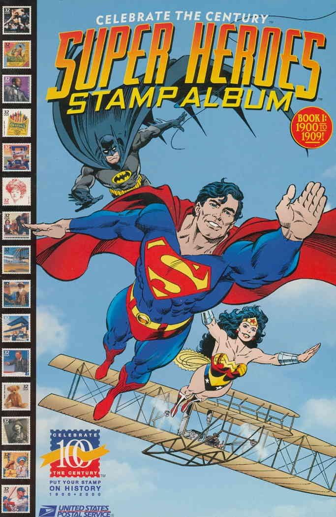 Amazon.com: Super Heroes Stamp Album #1 VG ; DC comic book | Batman ...