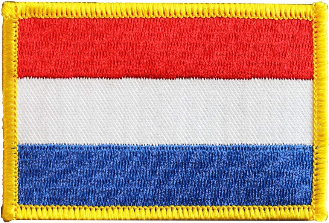 Amazon.com: Flagline Netherlands - Country Rectangular Patch : Clothing, Shoes & Jewelry
