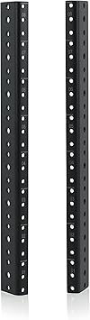 Amazon.com: Gator Rackworks Heavy Duty Steel Rack Rail Set; 8U Rack ...