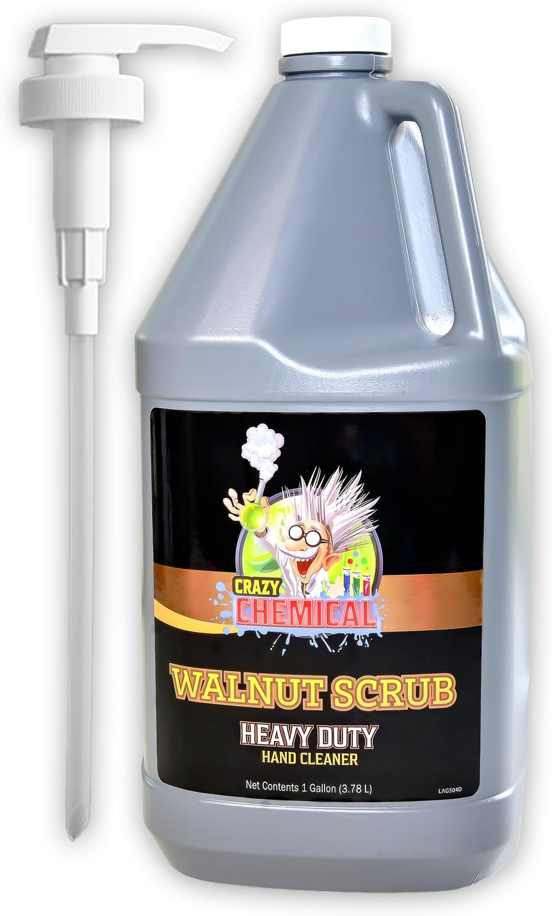 Amazon.com: Crazy Chemical Walnut Scrub Heavy Duty Hand Cleaner 128 Fl ...