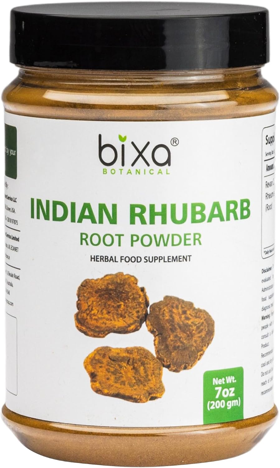 Bixa Botanical Indian Rhubarb | Rheum Emodi | 200 Grams / 7 OZ ...