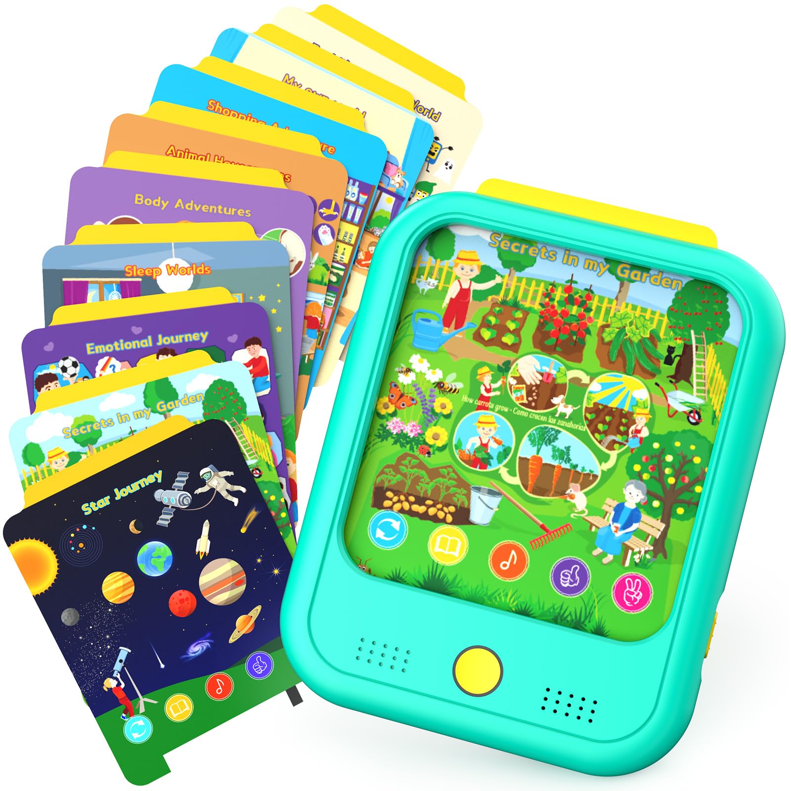 Amazon.com: Kids Learning Tablet Educational Learning Pad for Toddlers ...