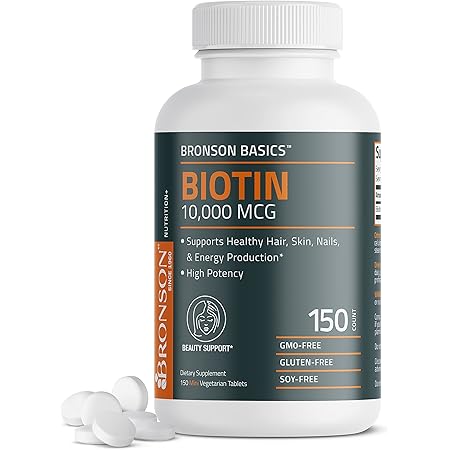 Amazon.com: 21st Century Biotin Tablets, 10,000 mcg, Unflavored 120 ...
