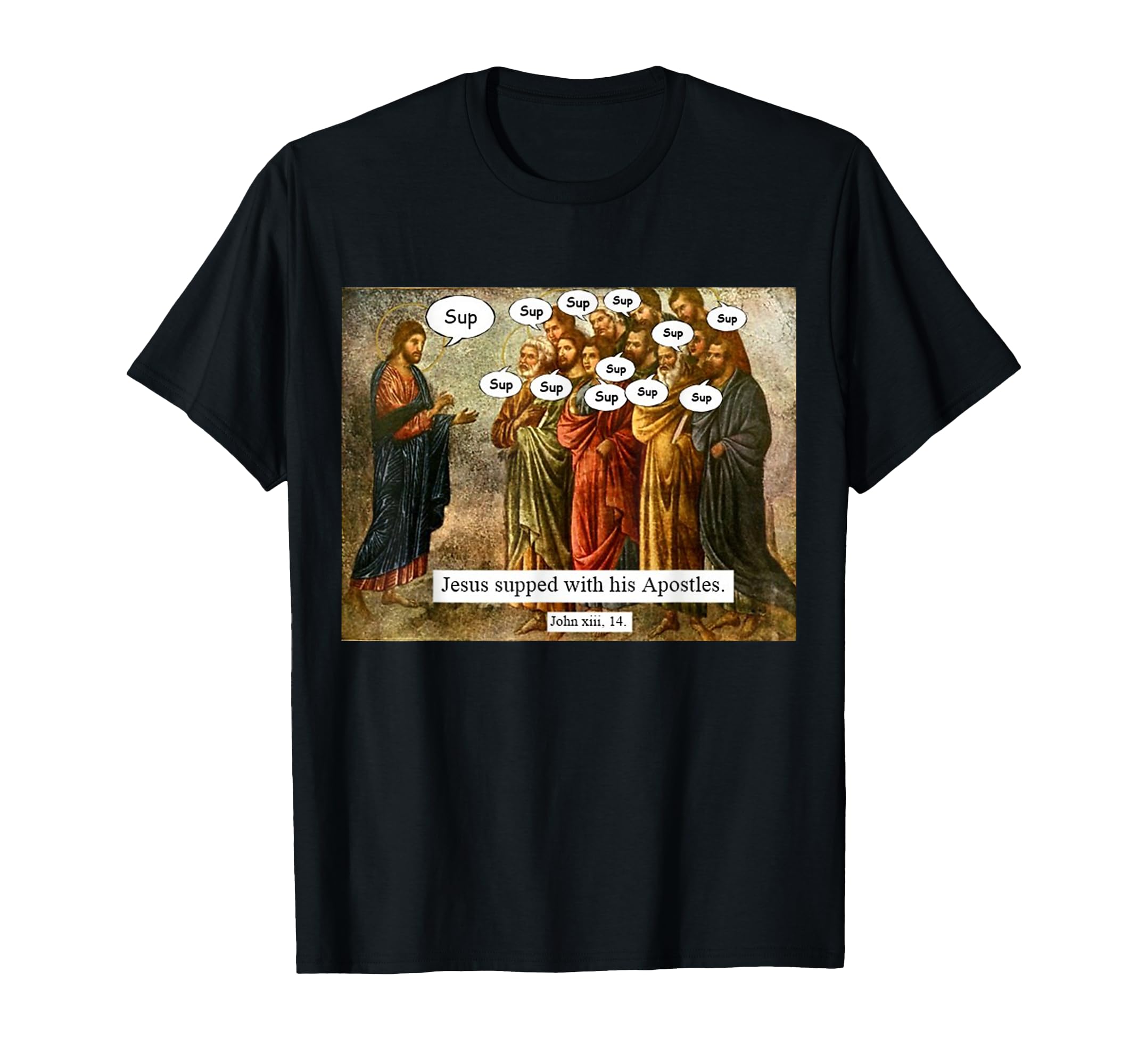 Amazon.com: Funny Christian Jesus Apostles Meme T-Shirt : Clothing ...