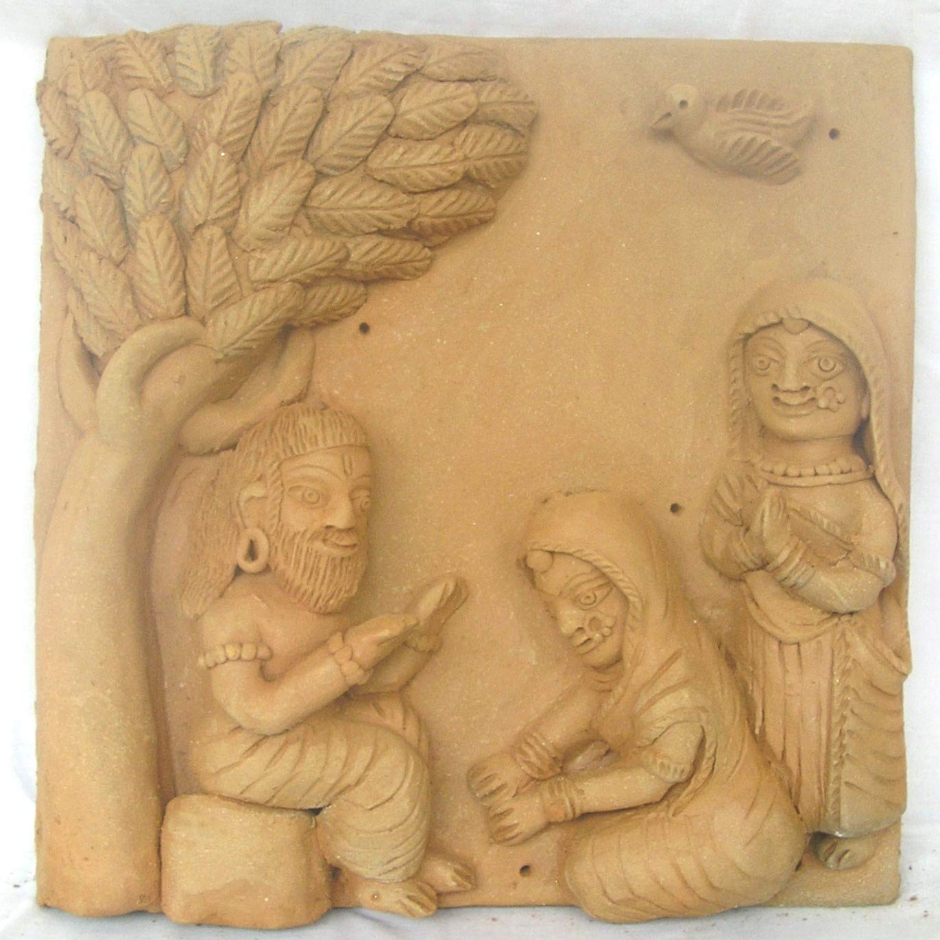 Indian Brahmin Teacher | Villagers Clay Craft | Molela Terracotta ...
