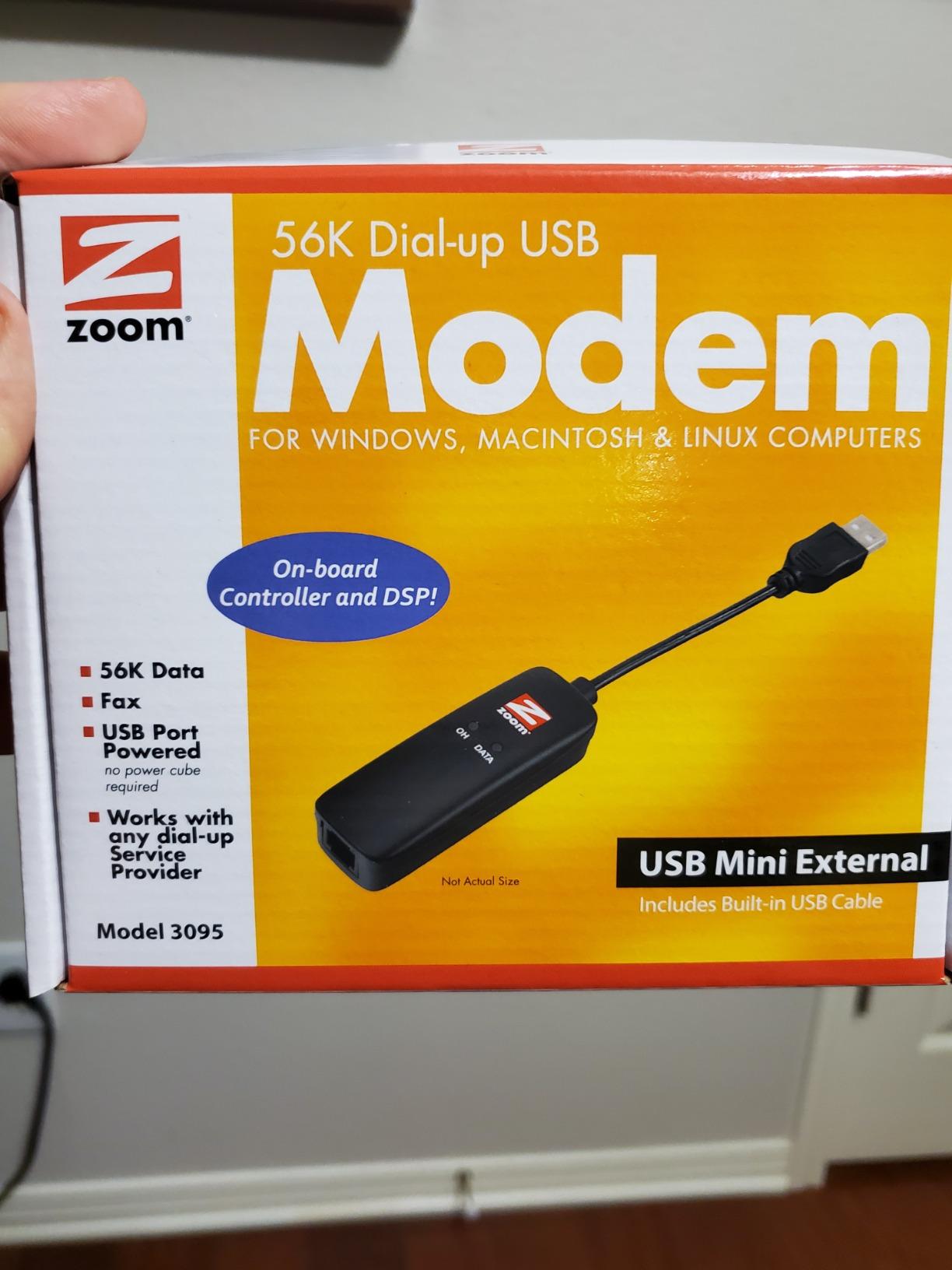 Amazon.com: Zoom V.92 56K USB Mini External Modem