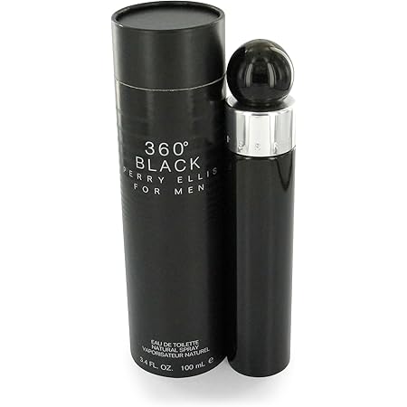 Amazon.com : Perry Ellis 360 Black By Perry Ellis For Men. Eau De ...
