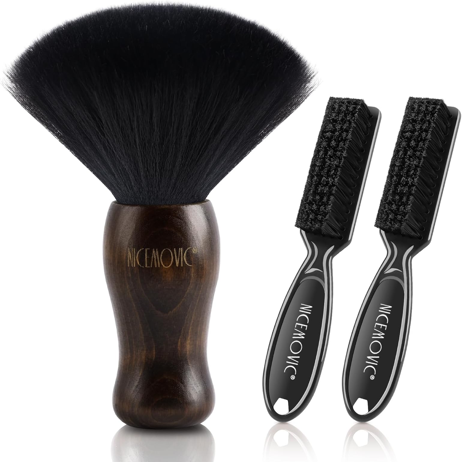 Amazon.com : Anself Hair Cutting Neck Duster Brush Professional Barber ...