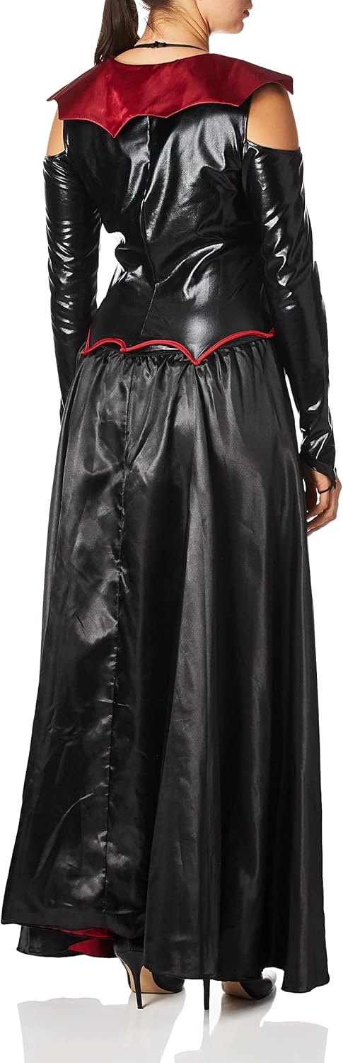 Dreamgirl Adult Vampire Costume for Women, Modern Gothic Female Vampire ...