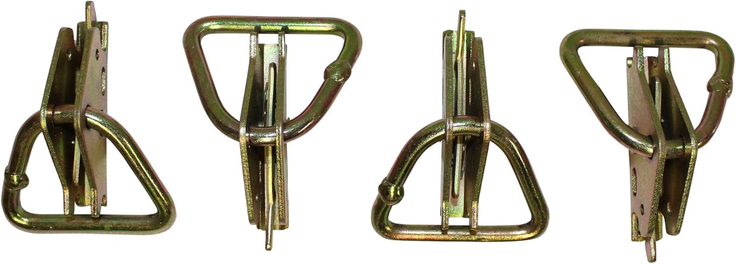 Amazon.com: SGT KNOTS Spring Loaded Triangle Ring - Adjustable E Track ...