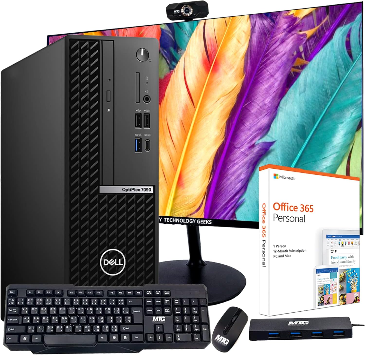 Amazon.com: Dell OptiPlex 7090 Desktop Intel Core i7-10505 3.2 GHz, 32 ...