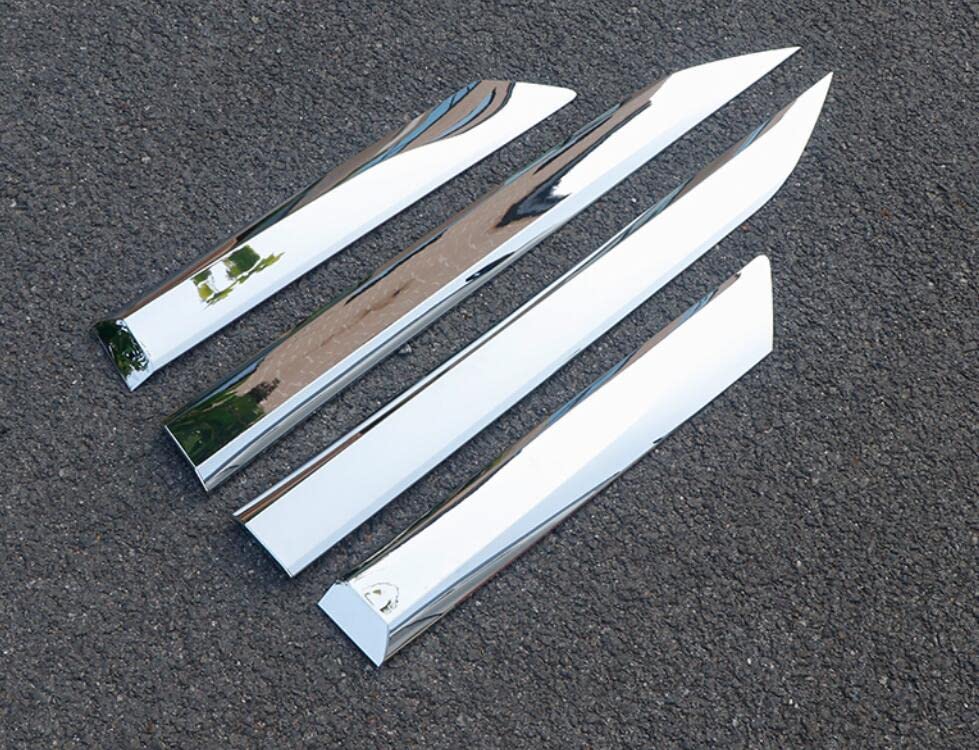 Amazon.com: Chrome Car Body Door Side Molding Trim sill Cover Guard ...