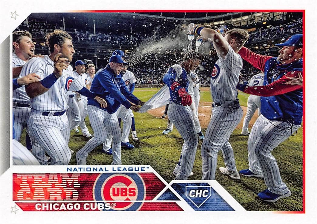 Amazon.com: 2023 Topps Series 1#220 Chicago Cubs Team Card ...