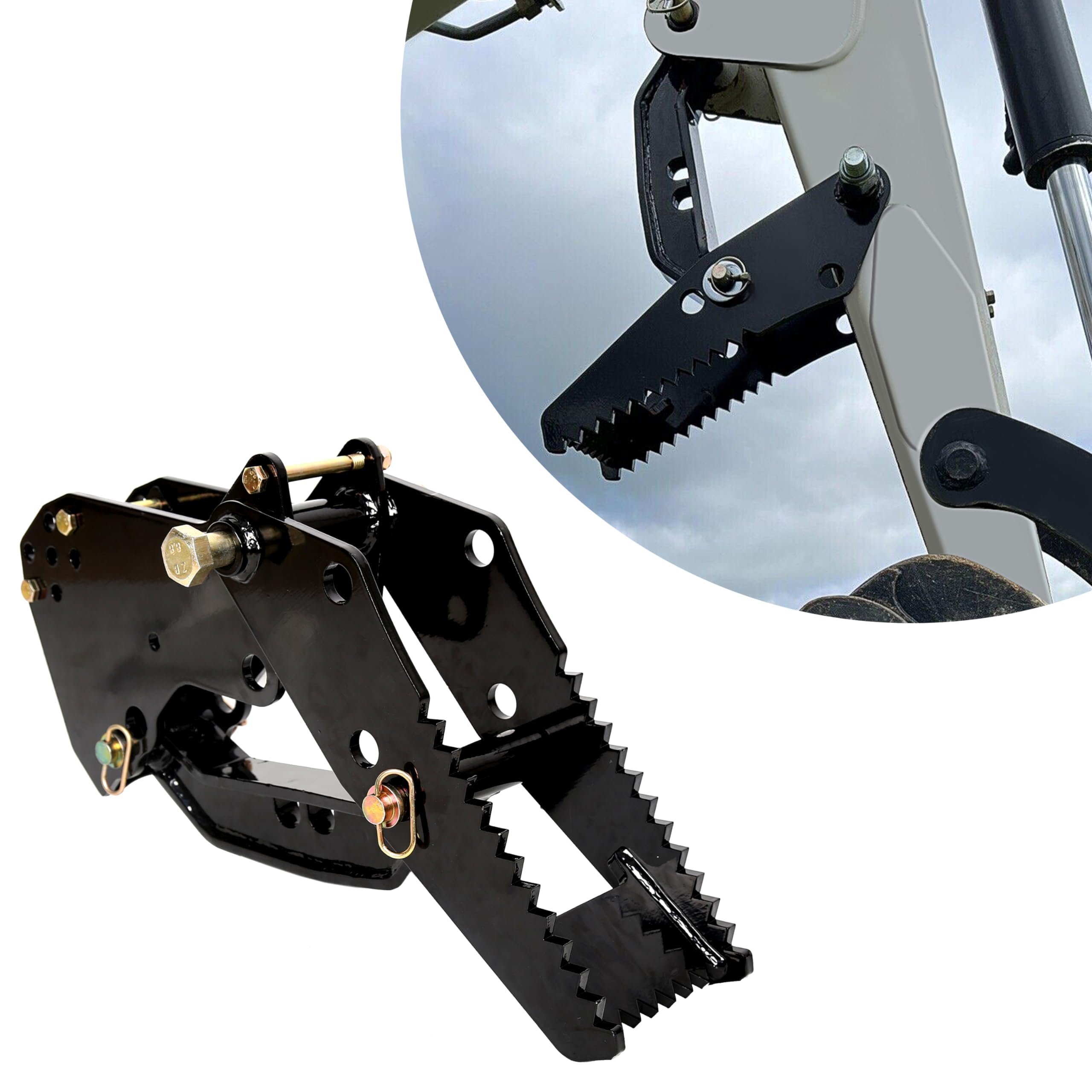 Buy ECOTRIC Universal Backhoe Thumb Excavator Attachment Fit for 3.25 ...