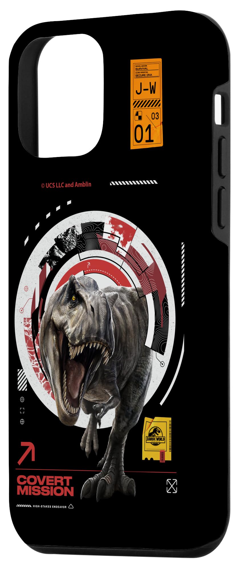 Snapklik.com : Rebirth T-Rex Covert Mission Case For iPhone 12 Mini
