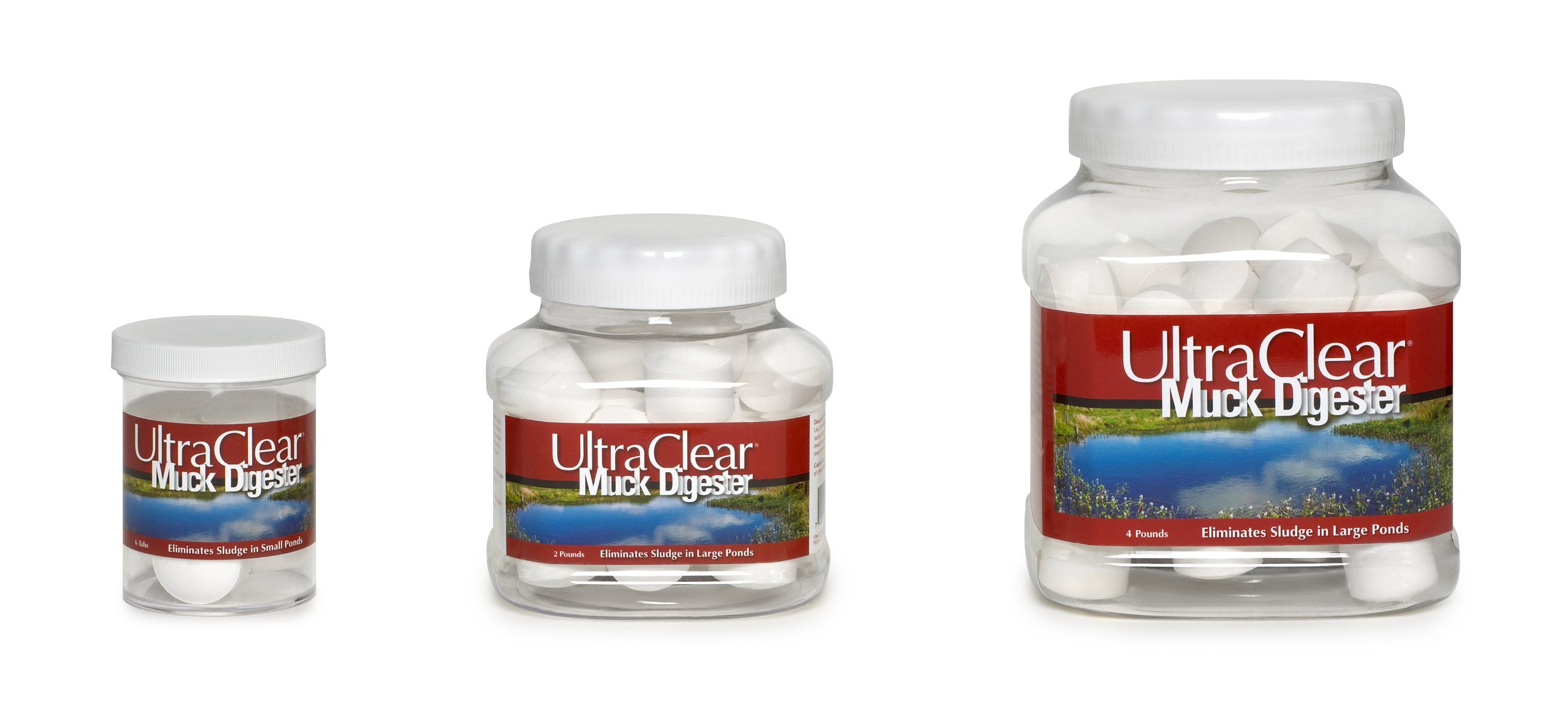 Amazon.com : UltraClear Muck Digester 6 Tablets : Algaecide Water ...