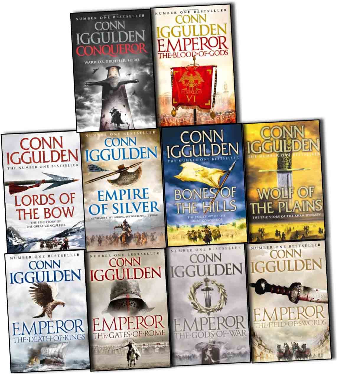 Buy Conn Iggulden Conqueror & Emperor 10 Books Collection Pack Set Book ...