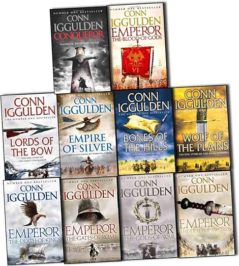 Conn Iggulden Conqueror & Emperor 10 Books Collection Pack Set (The ...