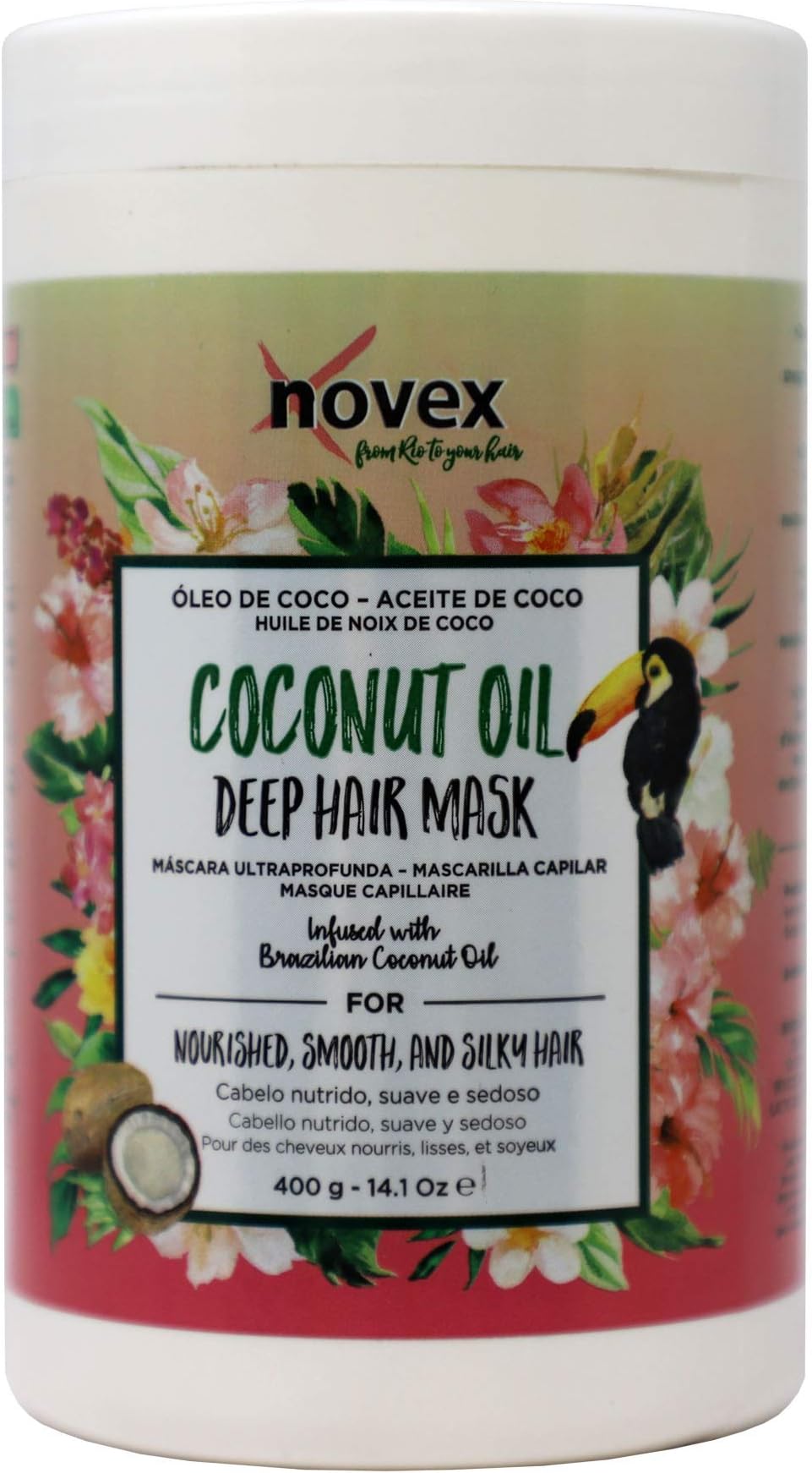 Amazon.com: RAW SUGAR Healing Power Hair Masque | Avocado Oil + Banana ...