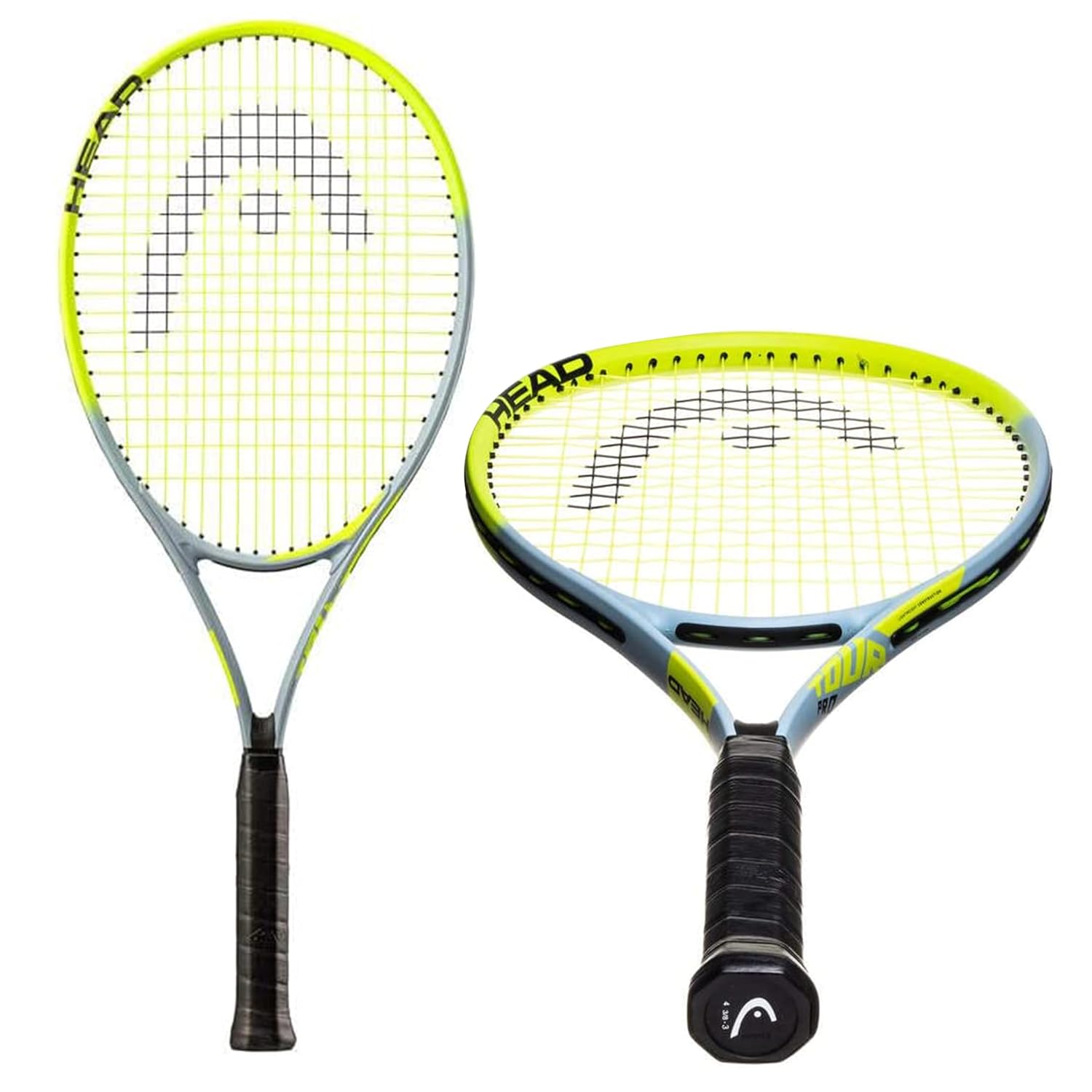 Buy HEAD Titanium Tour Pro Tennis Racket - Pre-Strung Head Light ...