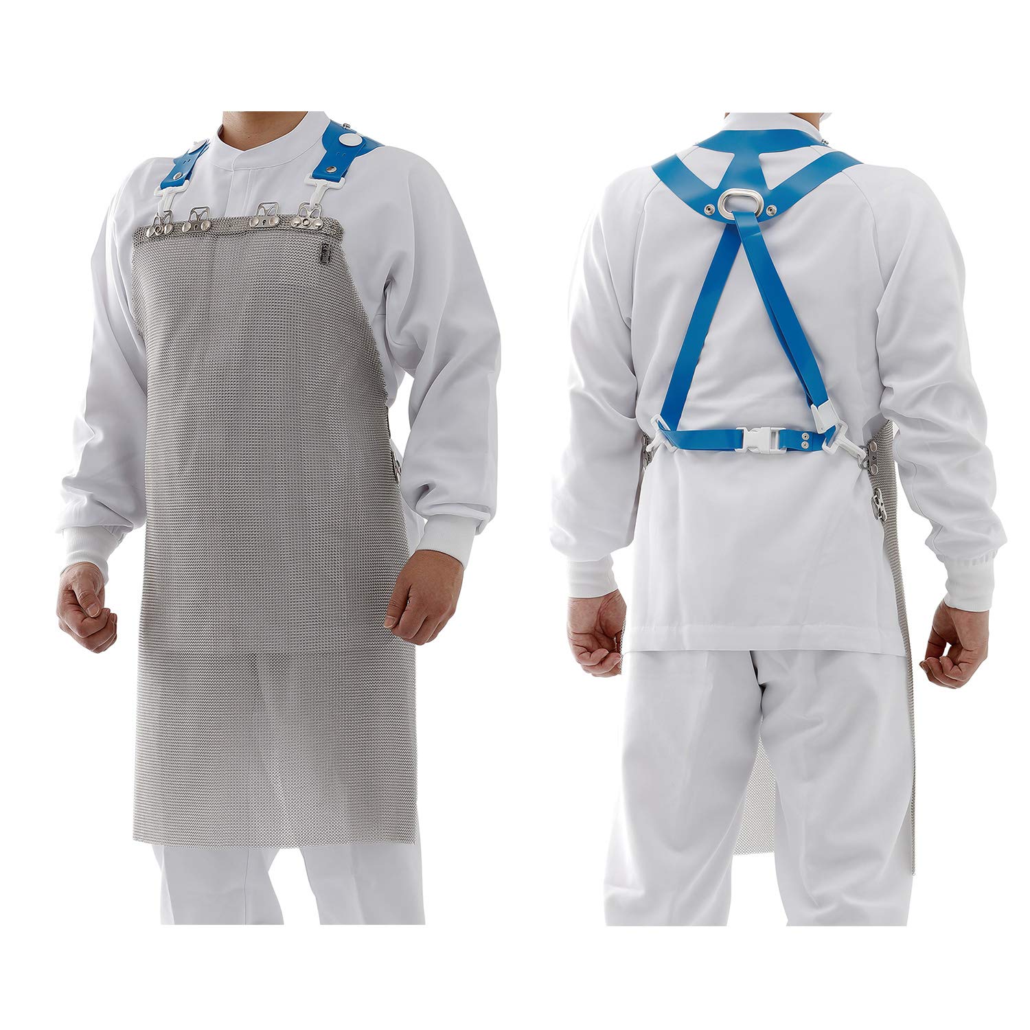 Amazon.co.jp: ミドリ安全 鎖エプロン PARINOX : DIY・工具・ガーデン