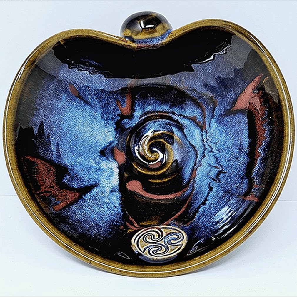 Amazon.com: Colm De Ris Curve Bowl Hand Build Tableware Wide Rim ...