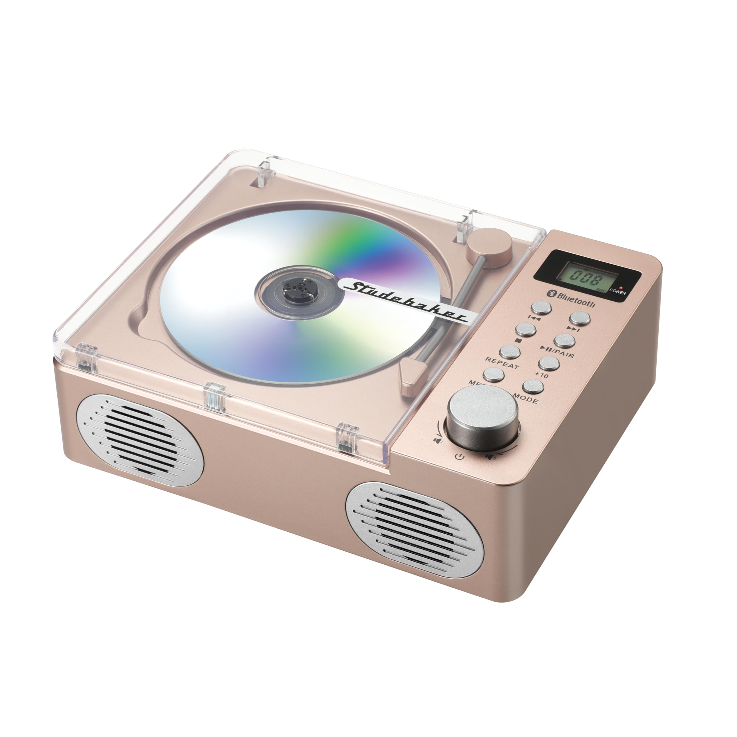 Amazon.com: Studebaker SB3720 Portable Stereo Bluetooth CD Player with ...