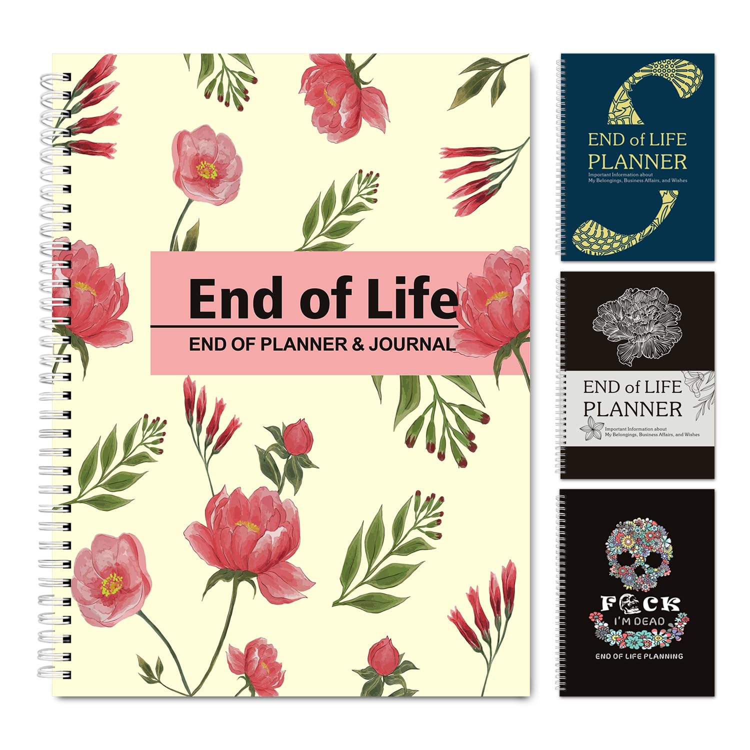Amazon.com : End of Life Planner Organizer Notebook, If I Die Binder ...