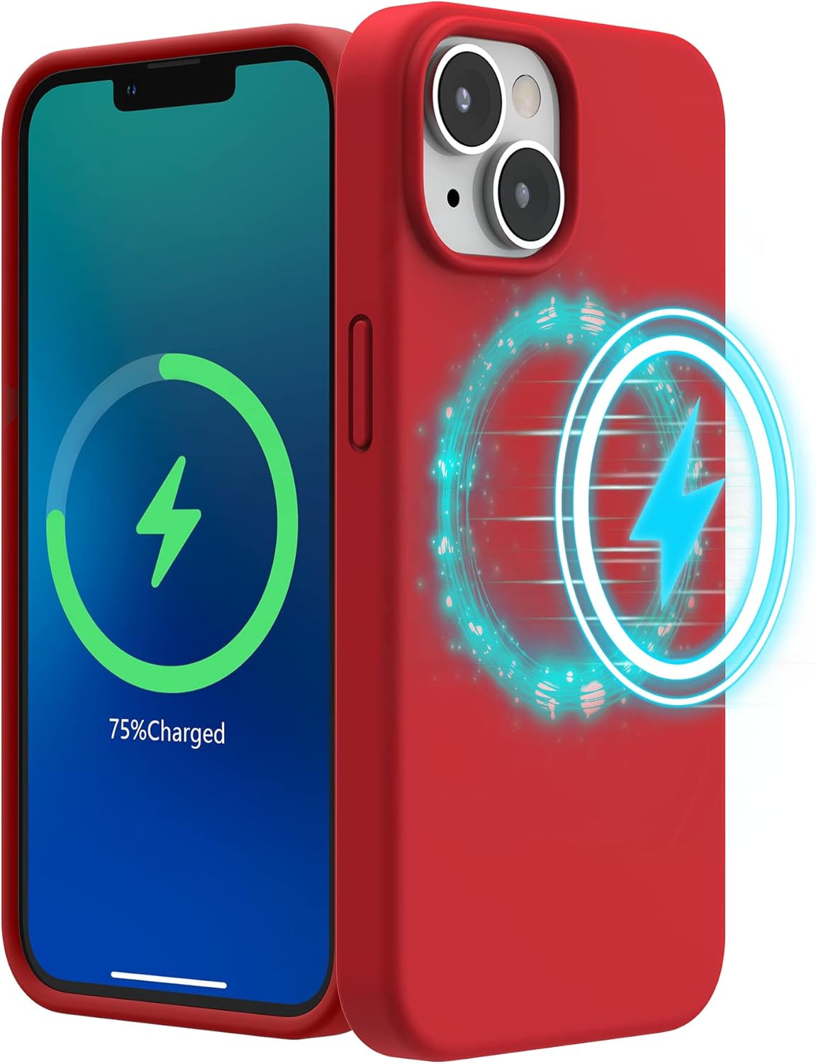 Amazon.com: SURPHY Magnetic Case Designed for iPhone 13 Mini Case ...