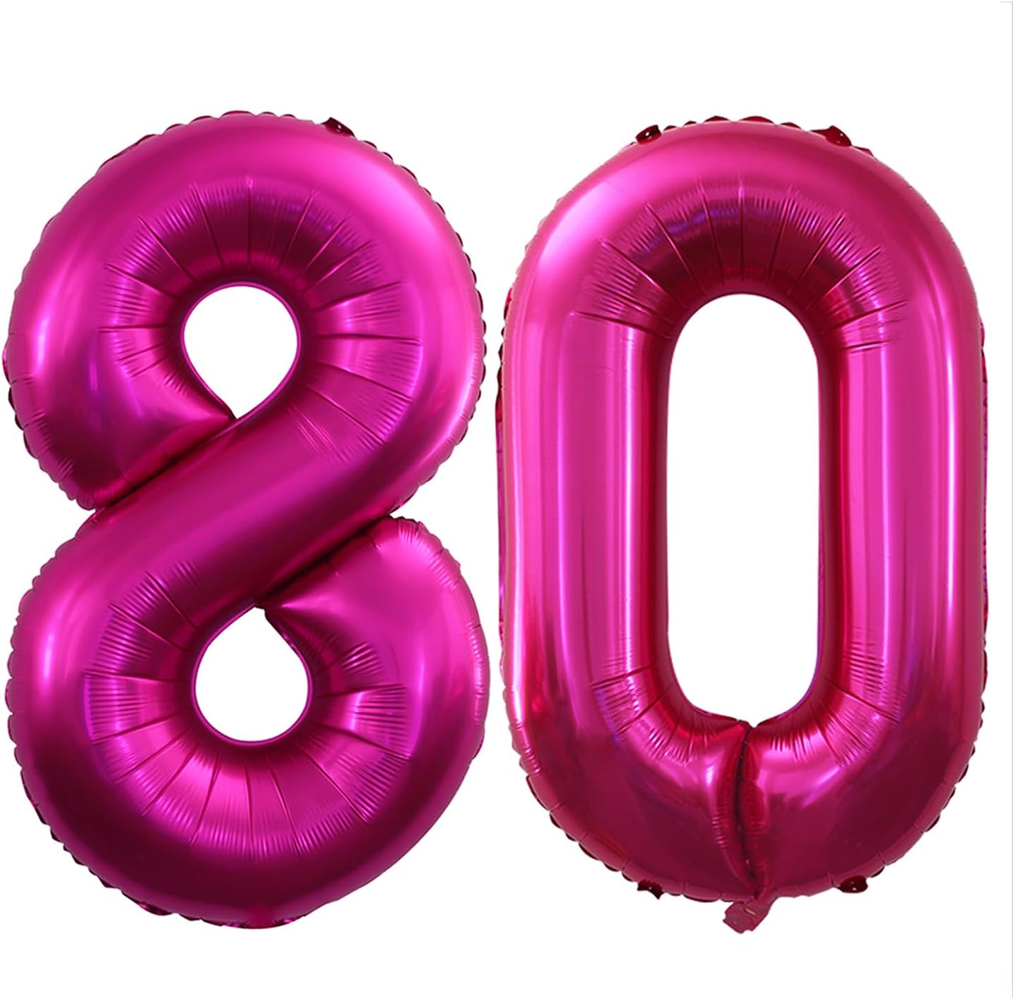 Amazon.com: GOER Number 80 Balloons for 80th Birthday Party Decorations ...