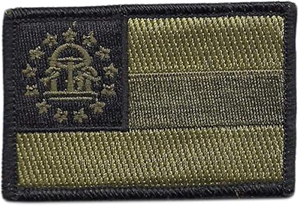 Amazon.com: Tactical State Patch - Georgia - Olive Drab : Sports & Outdoors