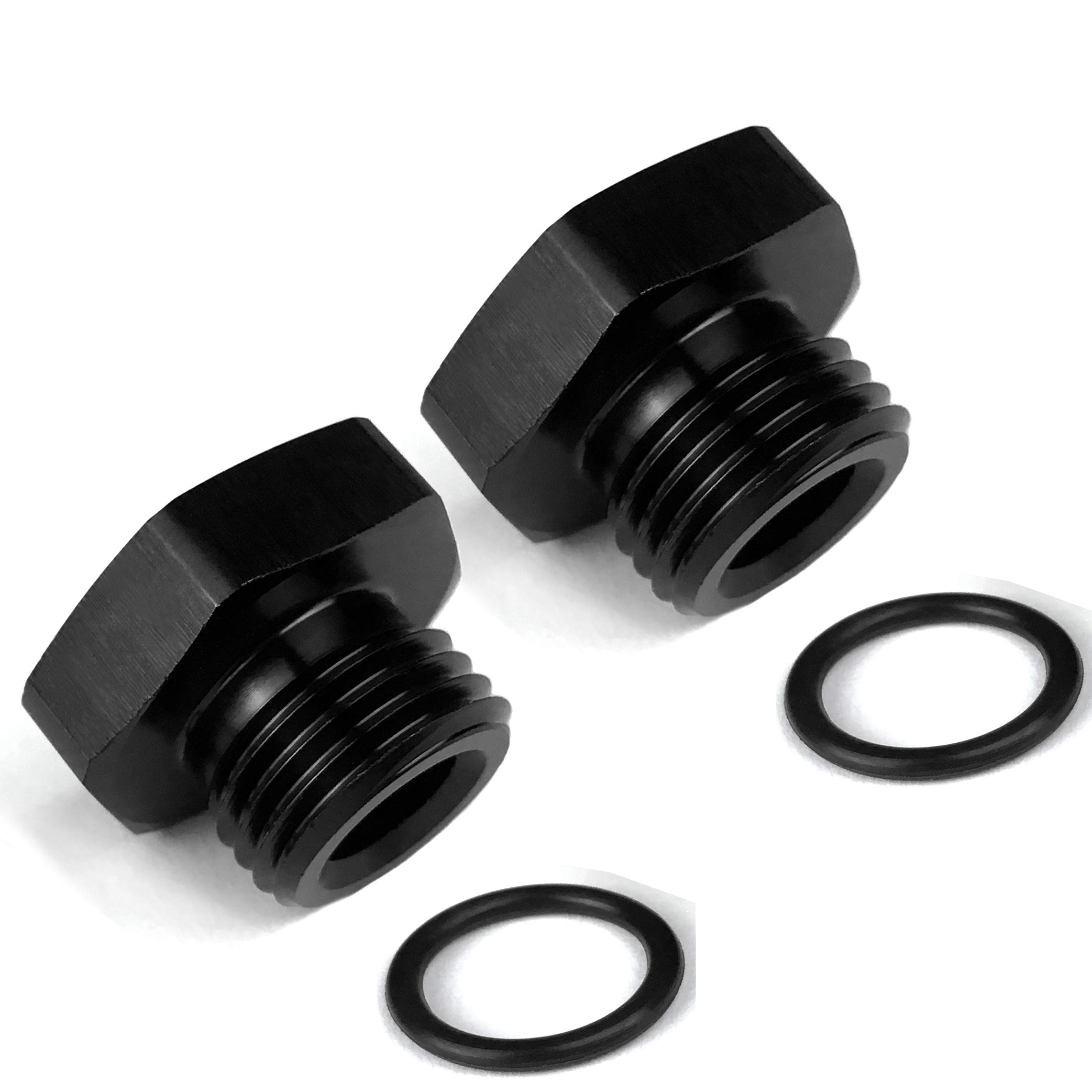 Amazon.com: 6AN Male O-ring Boss Port Plug Seal Nut Block Off Cap ...