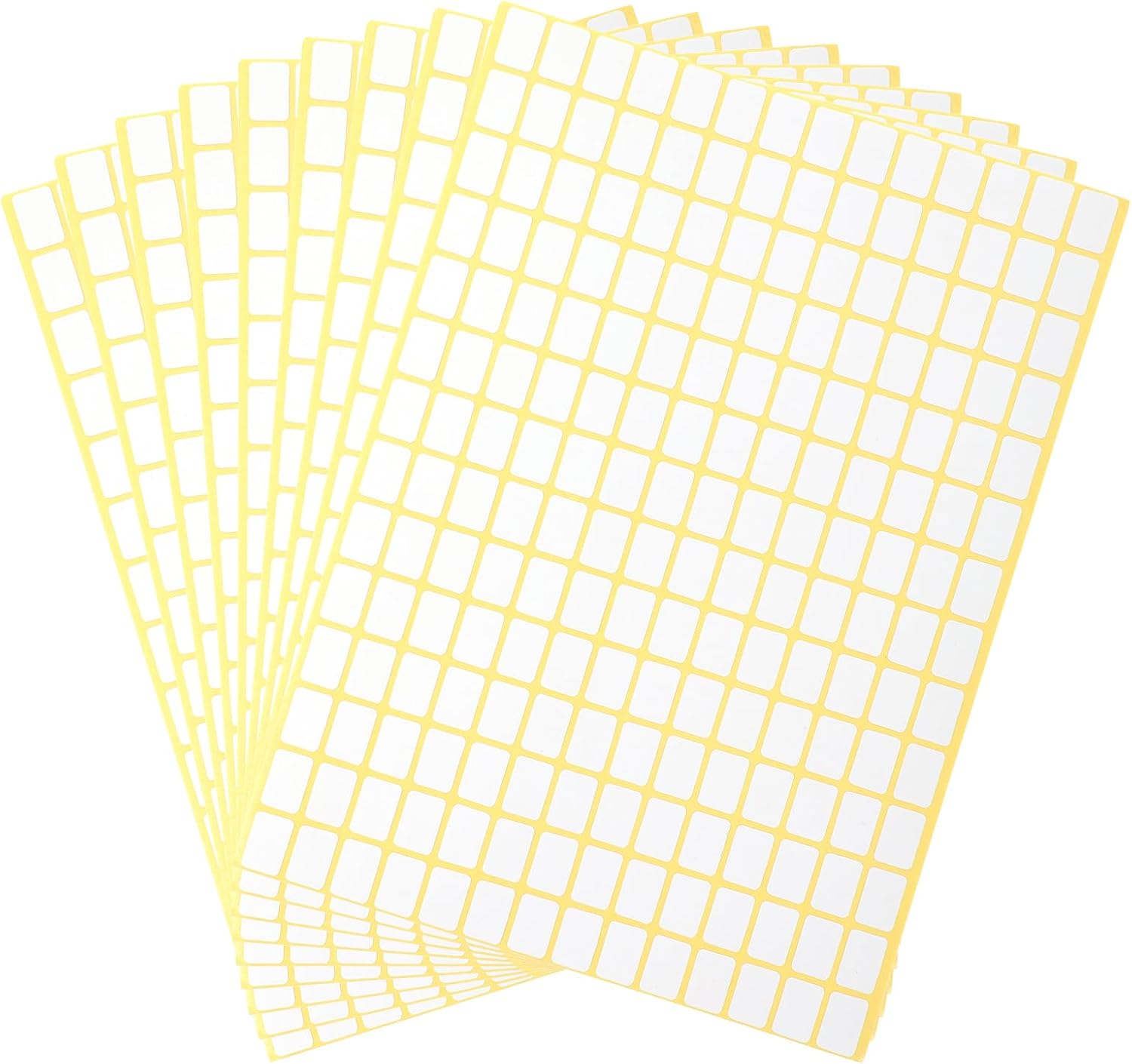 Amazon.com: Yuomeaz 2940 Pcs Small Labels Stickers, Matte White Blank ...