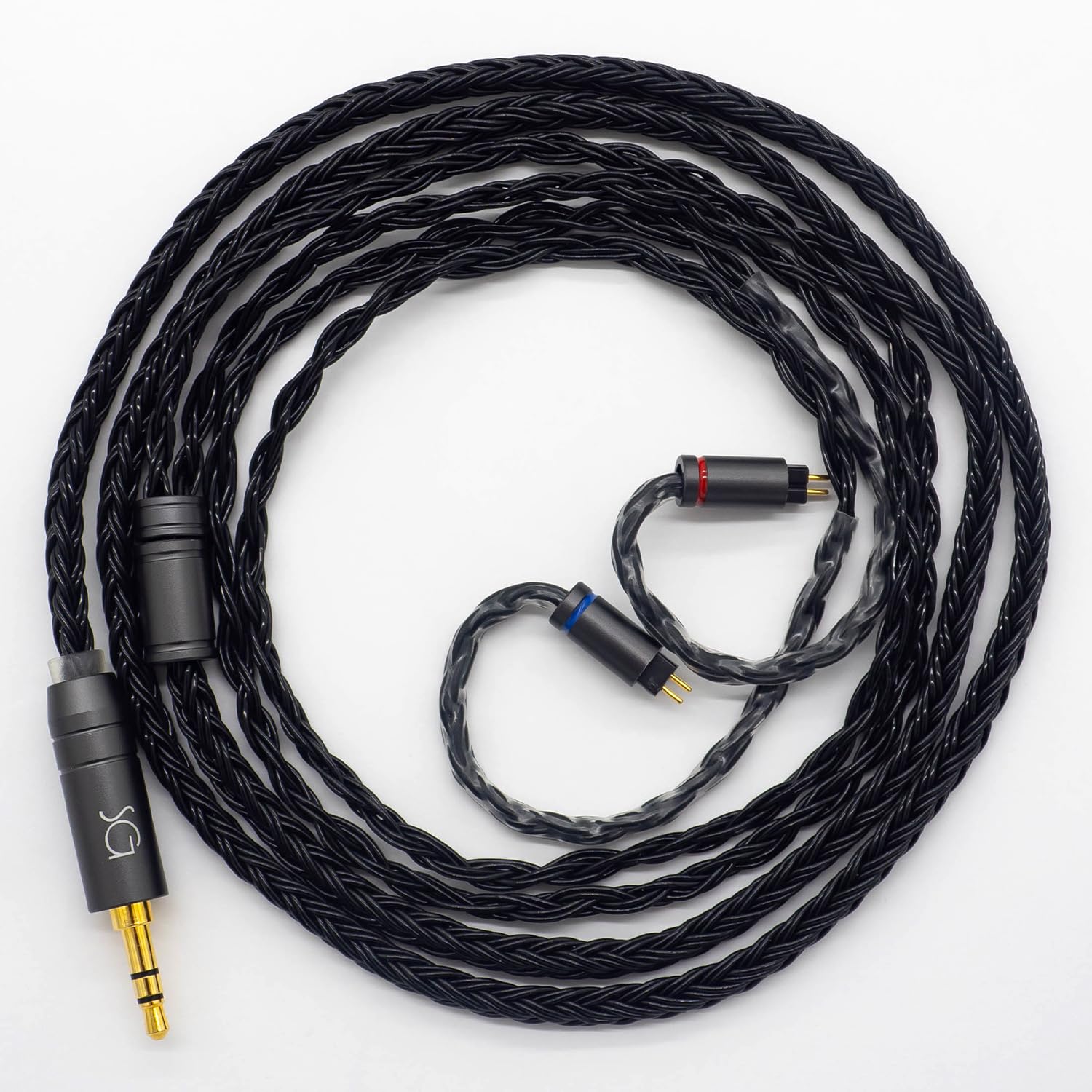 Amazon | SoundsGood Kirin キリン 16芯 ハンドメイド リケーブル 高純度 単結晶銅 銀メッキ 無酸素銅 OFC イヤホン アップグレード ケーブル 交換ケーブル ...