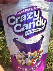 Amazon.com : Andersen's Crazy Candy Freeze Dried Candy - Freeze Dried ...