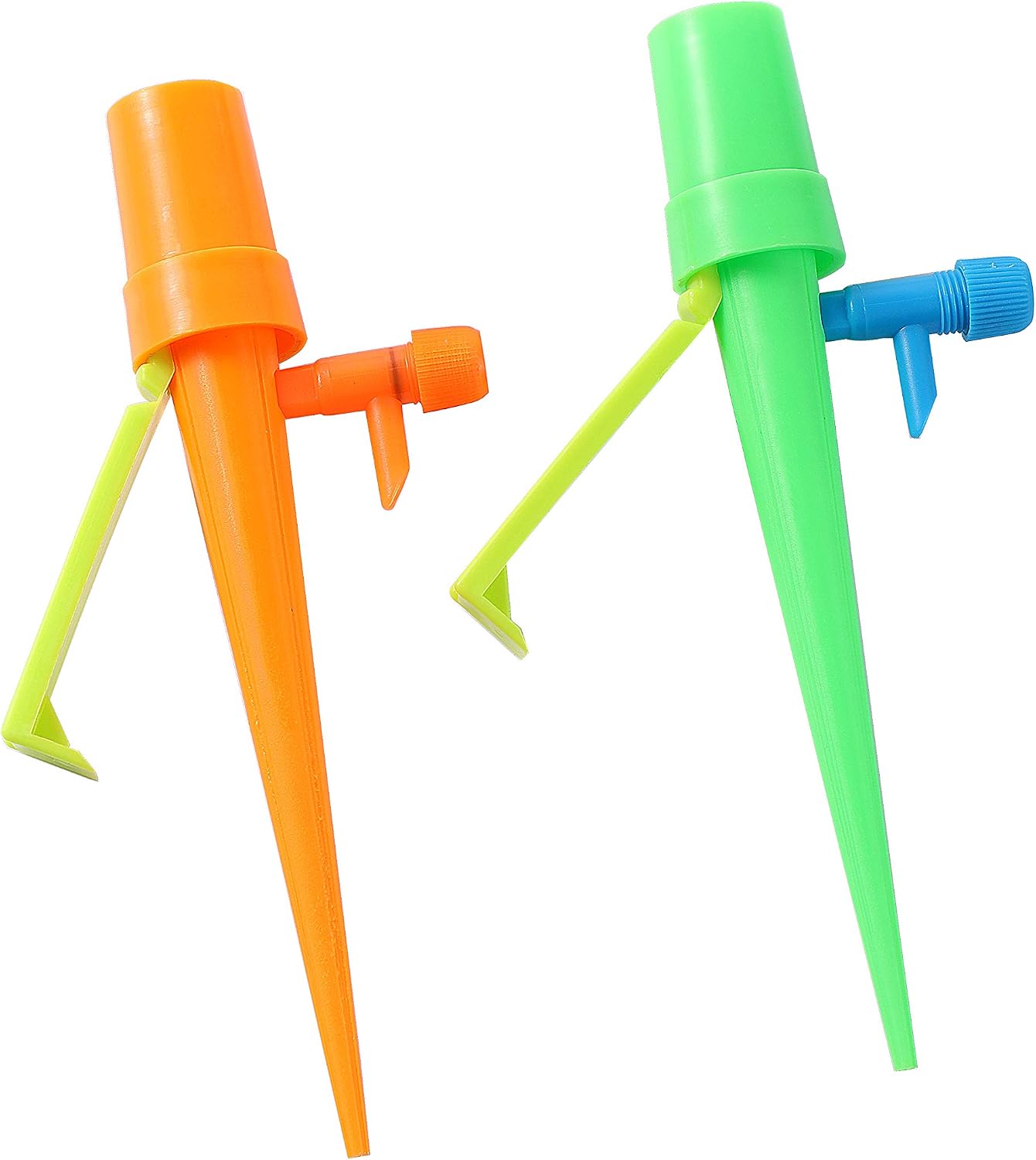 Amazon.com : Adjustable water flow spikes, plant watering devices, self ...