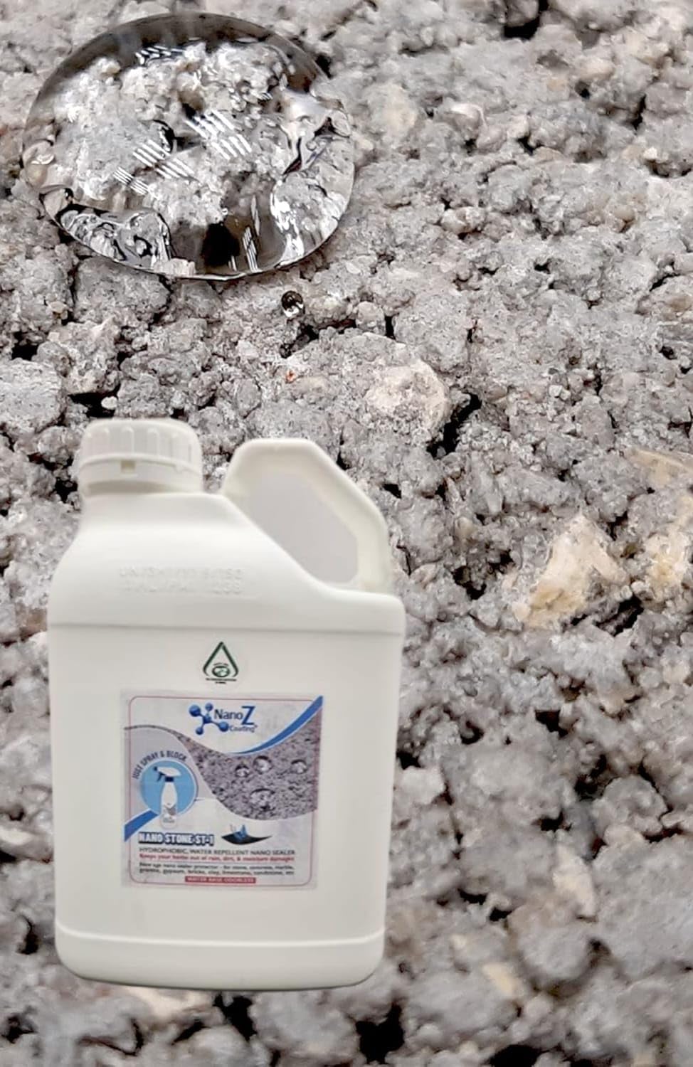 Snapklik.com : Nano Stone Sealer, Eco-Friendly Invisible Hydrophobic Water Repellent Coating For ...