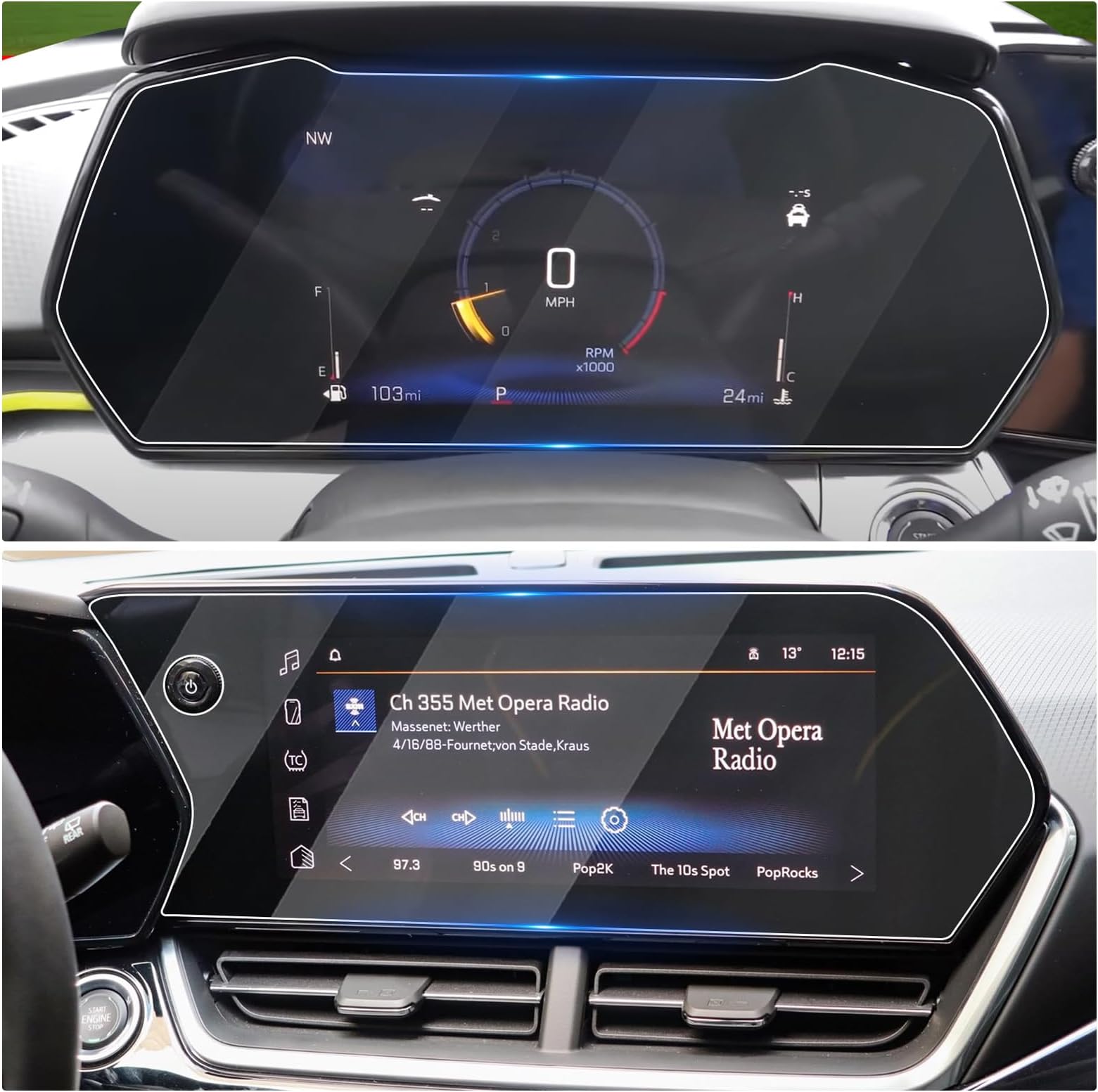 Amazon.com: Coleya 2024 Chevrolet Trax Screen Protector for Chevrolet ...