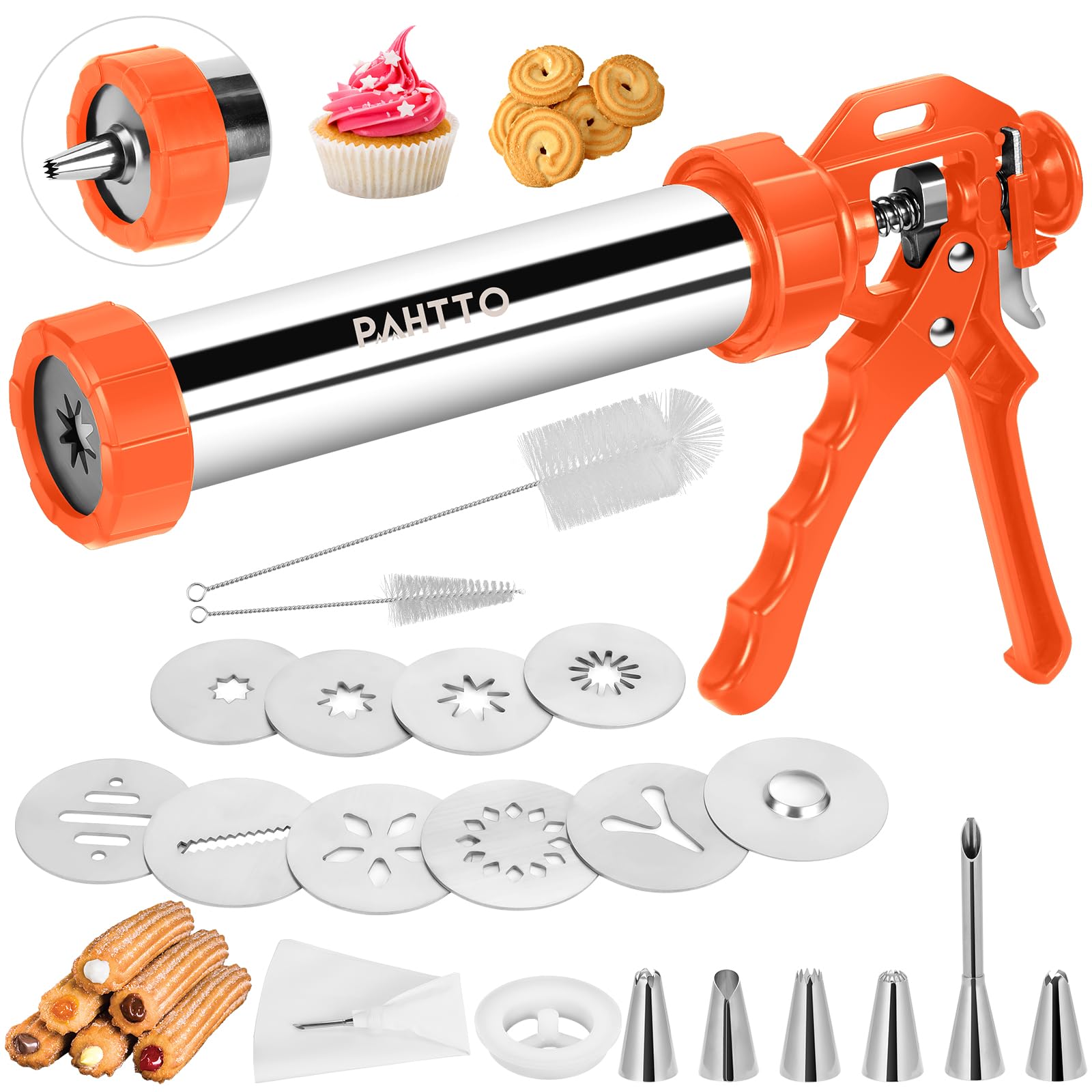 Amazon.com: Churro Maker Machine, 3-in-1 Multifunctional Hollow Churros ...
