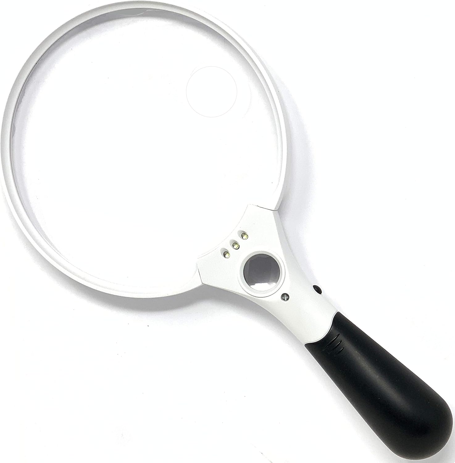 Amazon.com: C cmoredetail XL Lighted Magnifying Glass with 2X, 4X, 10X ...